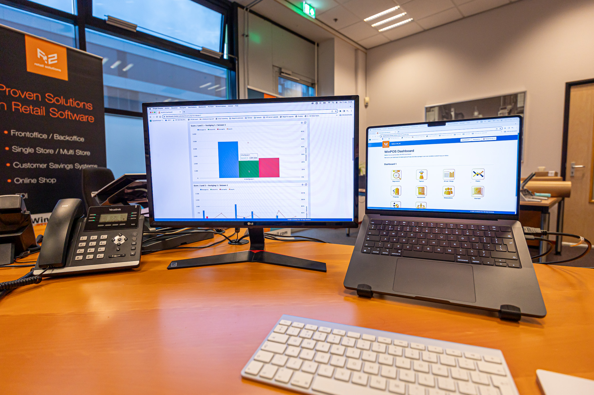 Dashboard R2 retail solutions - R2 retail solutions